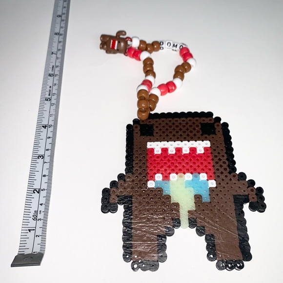 Accessories | Domo Kun Perler Bead Bracelet | Poshmark